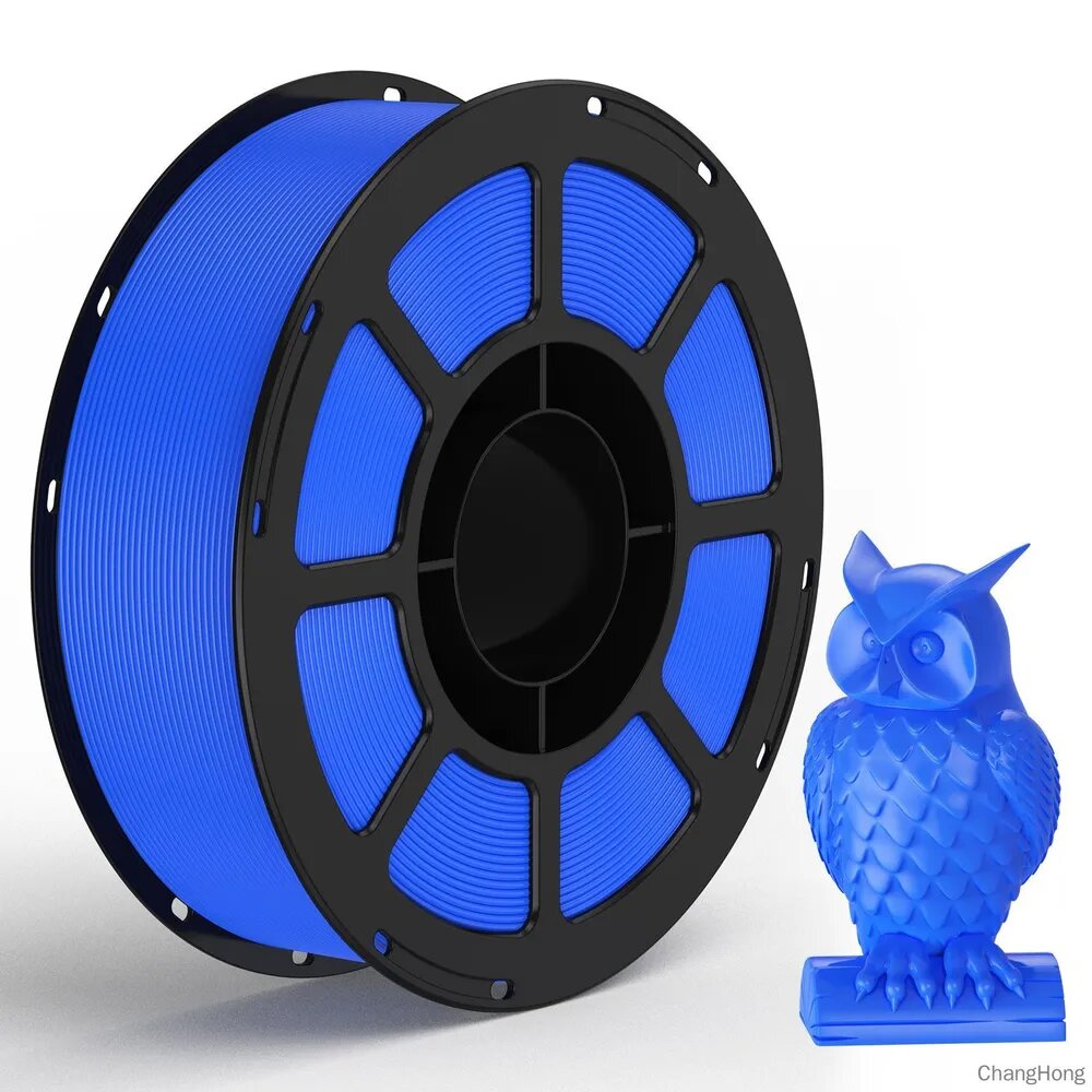 Расходник для печати KELEIDI PETG Голубой (cyan) для 3D принтера, синий цвет, бобина