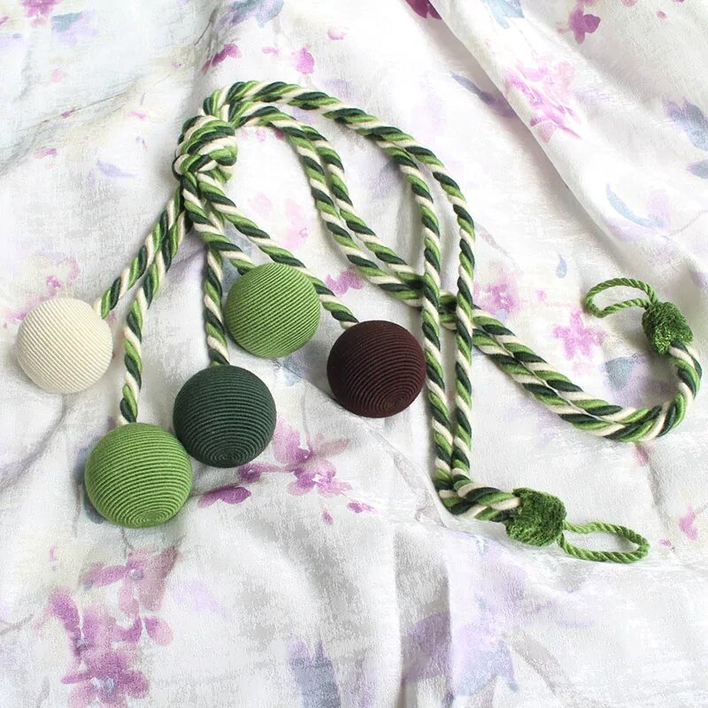 Счастливое детство, современный повседневный мультяшный занавес, веревочный крючок, пряжка для штор для детской