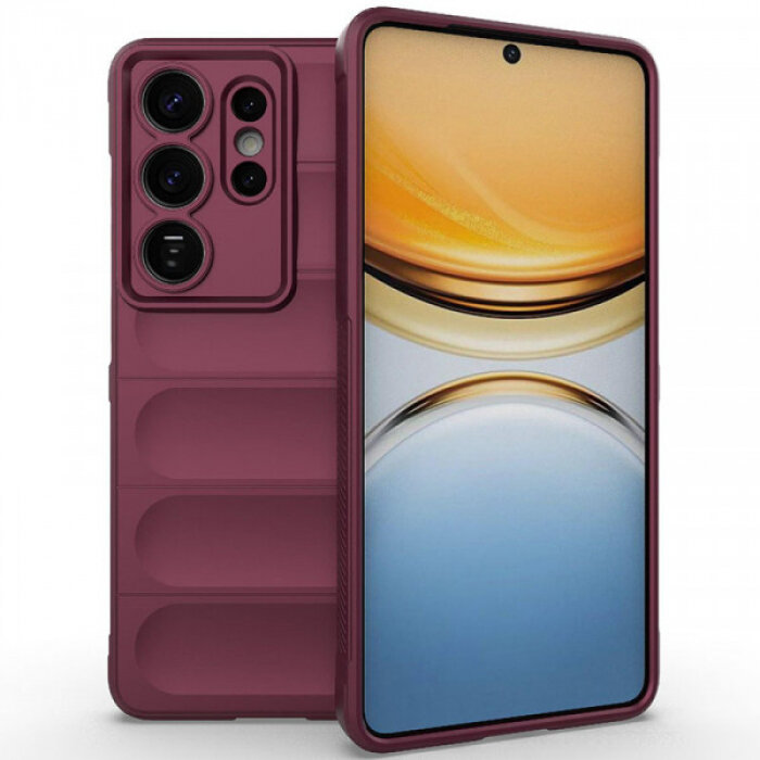 Flex Silicone Противоударный чехол для Samsung Galaxy S26 Ultra с защитой камеры и микрофиброй