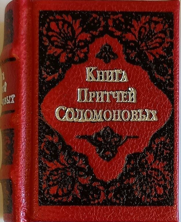 Книга Притчей Соломоновых. Гравюры Г. Доре (миниатюра)
