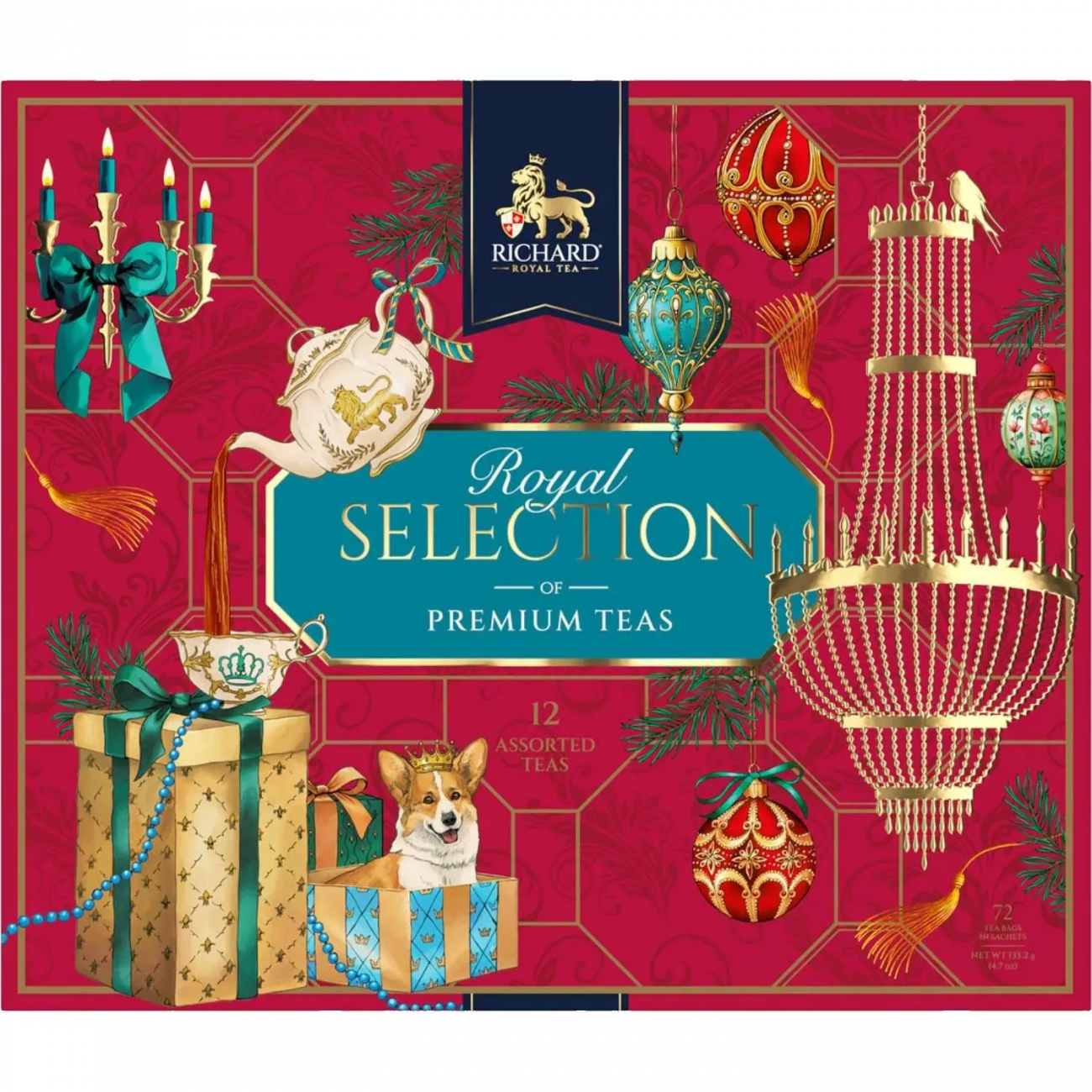 Чай Richard Royal Selection red Ассорти в пакетиках, 72 шт НГ 2347374 102819_2