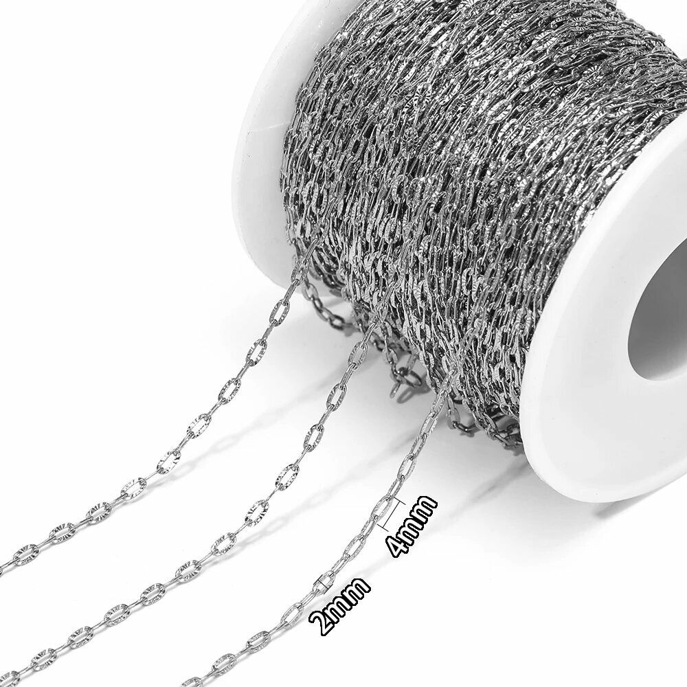 Цепочка из нержавеющей стали Semitree 2 мм, steel 02