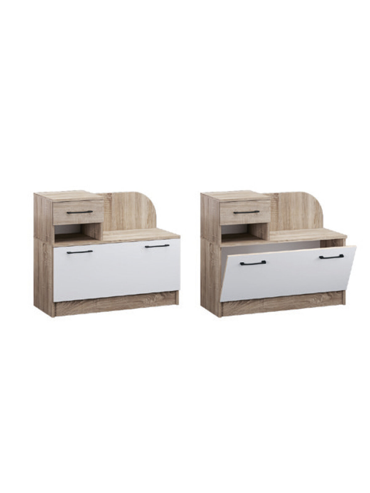 Тумба для обуви "Денвер" Huge Mebel. Ширина 900 Высота 750. Обувницы