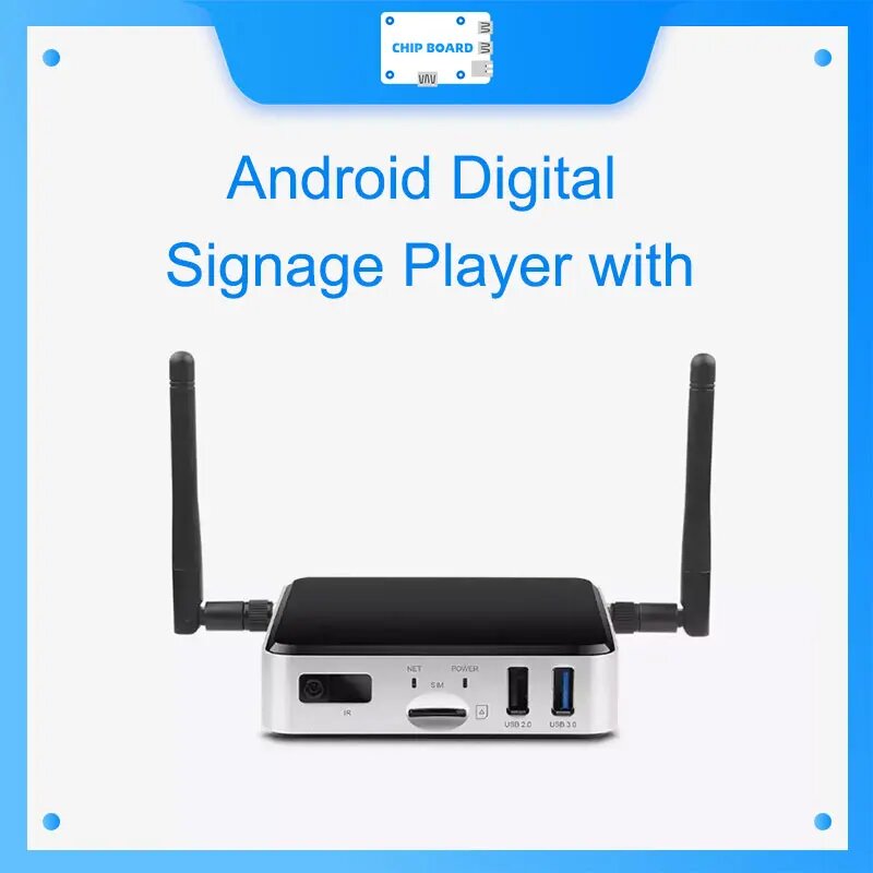 APC390K Android Digital Signage Player — вход 4G LTE и HDMI, контроллер коммерческого дисплея