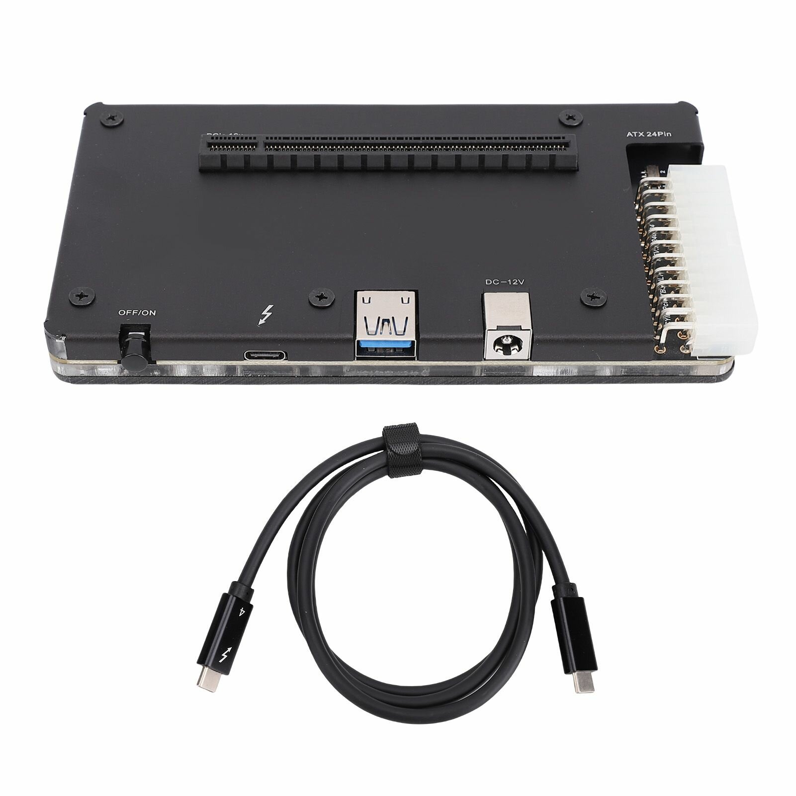 Док-станция с интерфейсом Thunderbolt 3/4 для внешней видеокарты