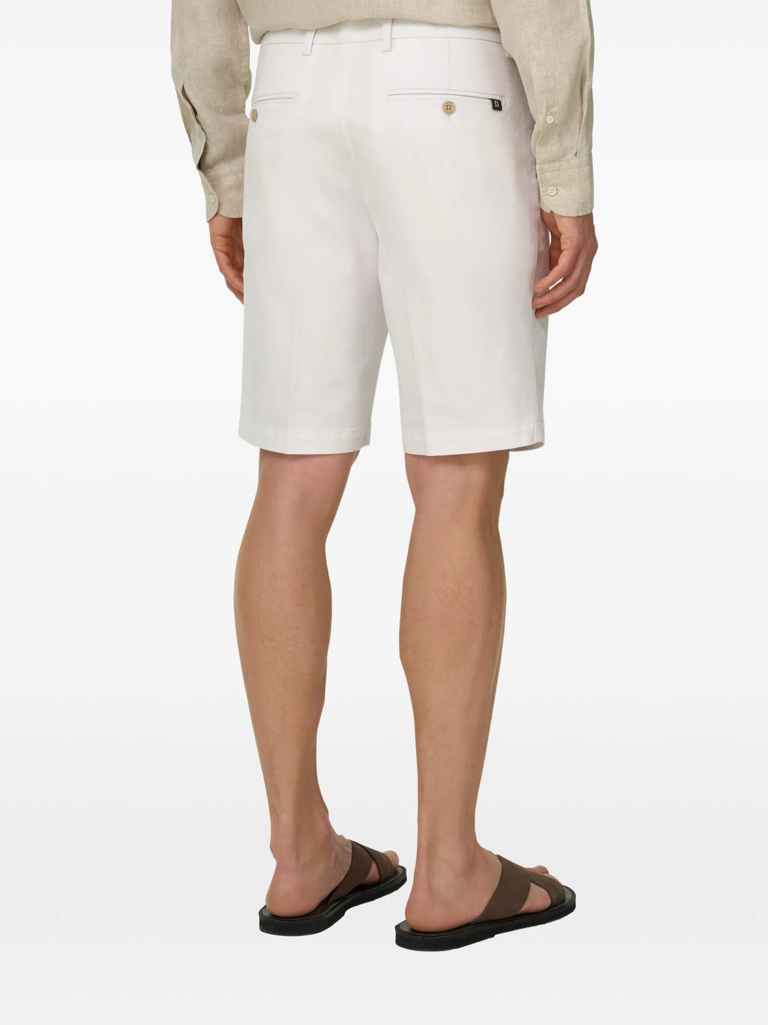Шорты Boggi Milano Welt-pocket shorts, размер 54, white — фото 1