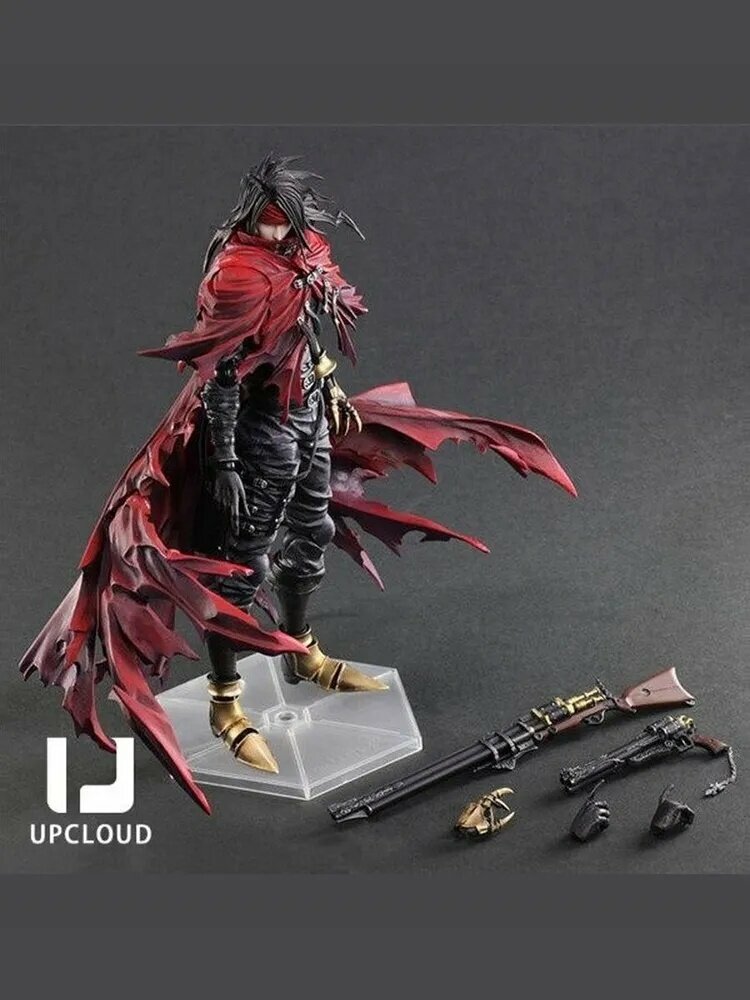 Dirge of cerberus final fantasy 7, винсент валентайн фигурка, UPCLOUD,27см