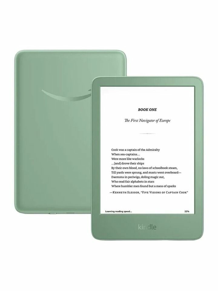 Электронная книга Amazon Kindle 16 GB (2024) цвет Matcha (Матча)