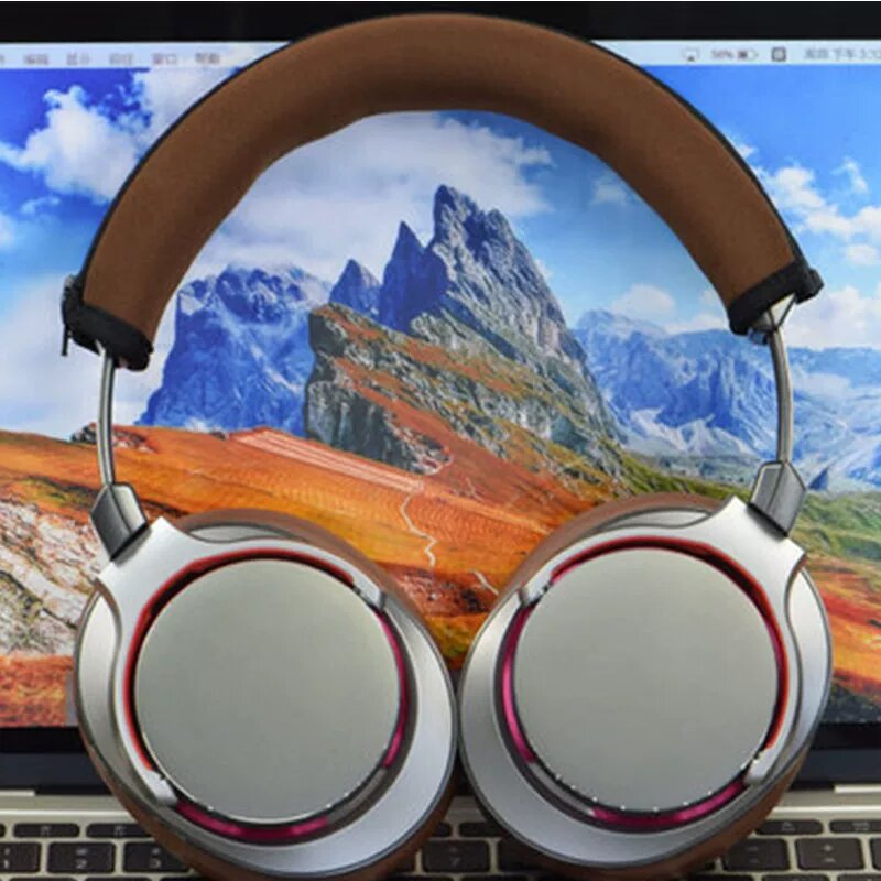 Коричневый чехол для головной ленты Sony MDR-1A - Универсальная кожаная защита для 1R серии наушников