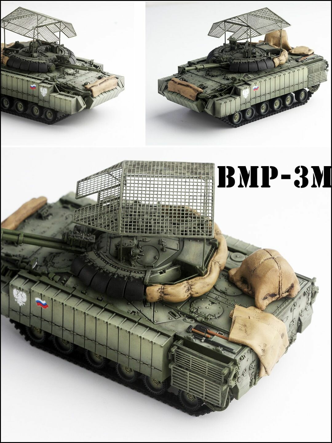 Бестселлер BMP3M, модель боевой машины в 1/72