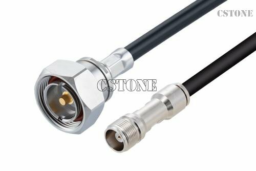 7/16 DIN штыревой к HN гнездовой кабель используя RG214 коаксиальный
