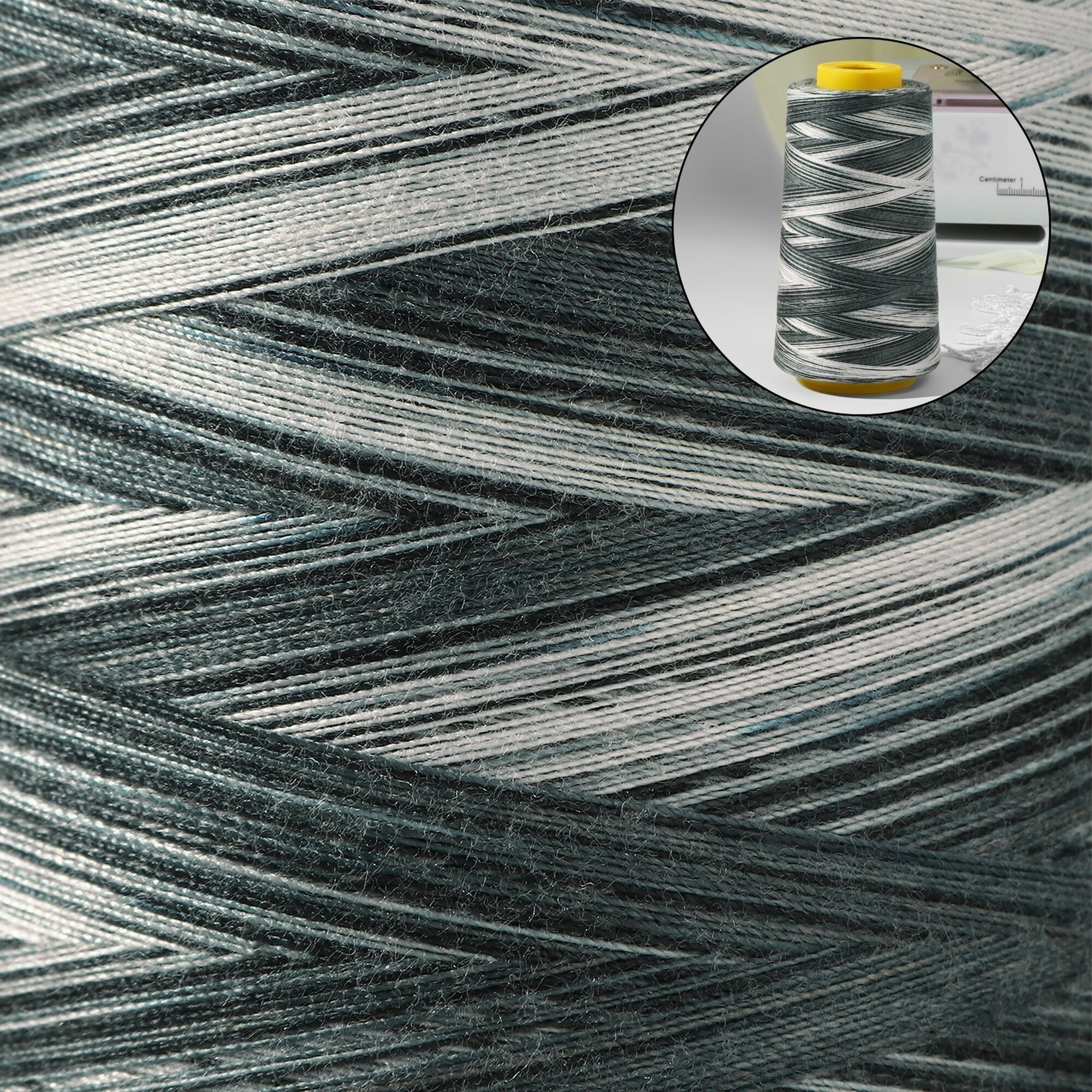 Нитки Арт Узор 40/2, для швейной машинки, полиэстер 100%, 2700м