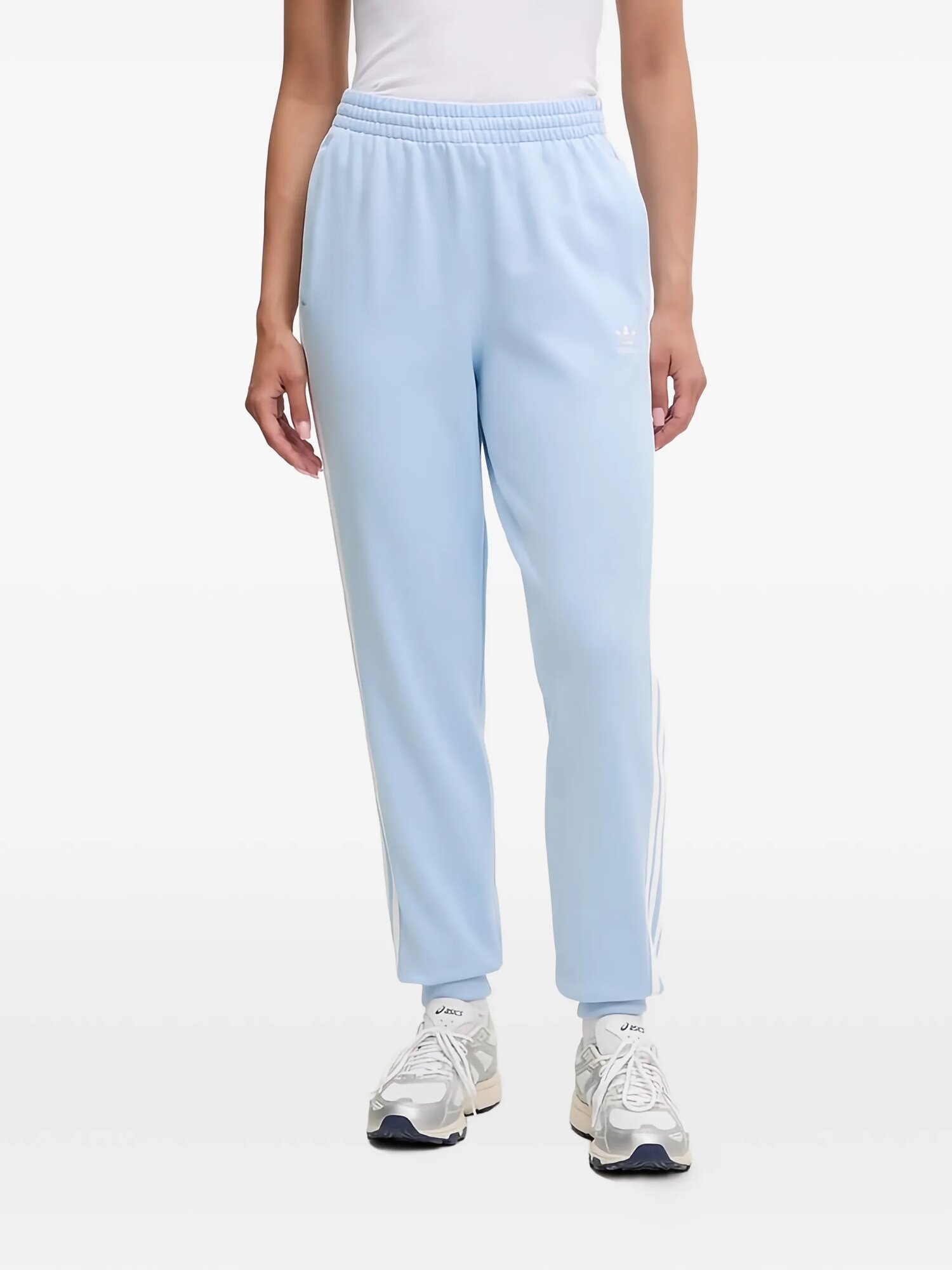 Брюки adidas Side-stripe track pants, размер XL, blue