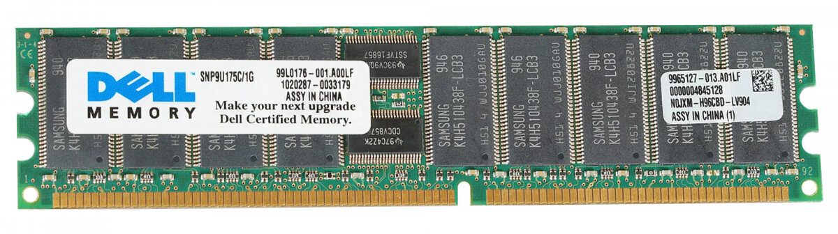 Оперативная память Dell 99L0176-001 DDR 1024Mb
