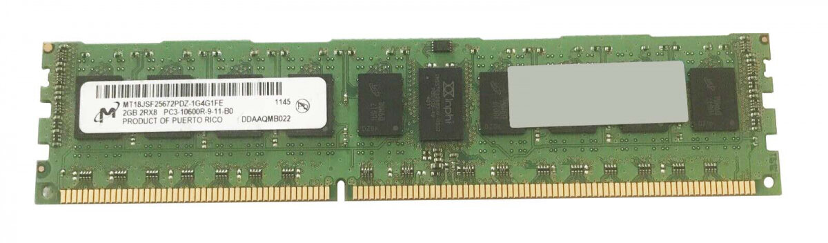 Оперативная память Micron MT18JSF25672PDZ-1G4G1FE DDRIII 2GB
