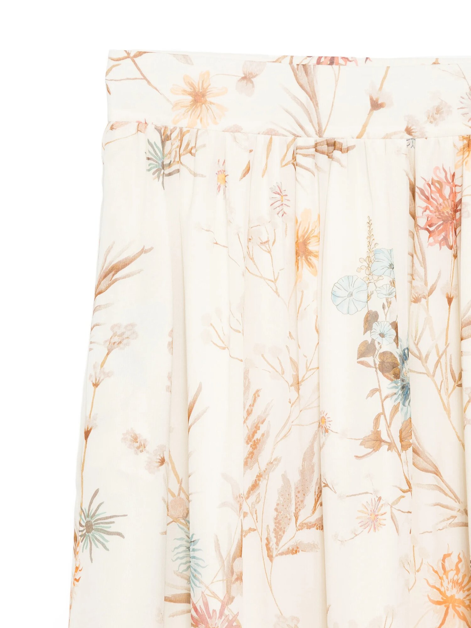 Юбка Eleventy Floral maxi skirt, размер 42, разноцветный — фото 1