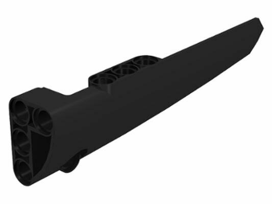 Деталь Lego 64393 Technic, Panel Fairing # 6 Long Smooth, Side B