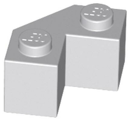 Деталь Lego 87620 Brick, Modified Facet 2 x 2