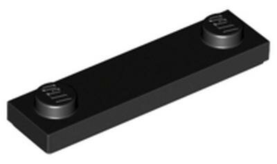 Деталь Lego 41740 Plate, Modified 1 x 4 with 2 Studs with Groove