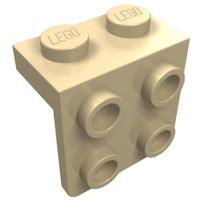 Деталь Lego 44728 Bracket 1 x 2 - 2 x 2 — фото 1