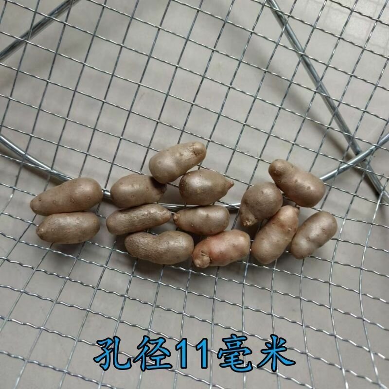 Утолщённое и усиленное железное сито высотой 12cm см, круглое железное сито для фильтрации угля, зерна, круп, а также для домашнего использования при просеивании кукурузных зерен.