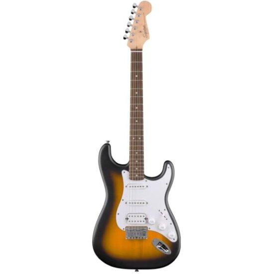 Электрогитара Squier FENDER DEBUT Stratocaster HT HSS LRL 2TS, белый