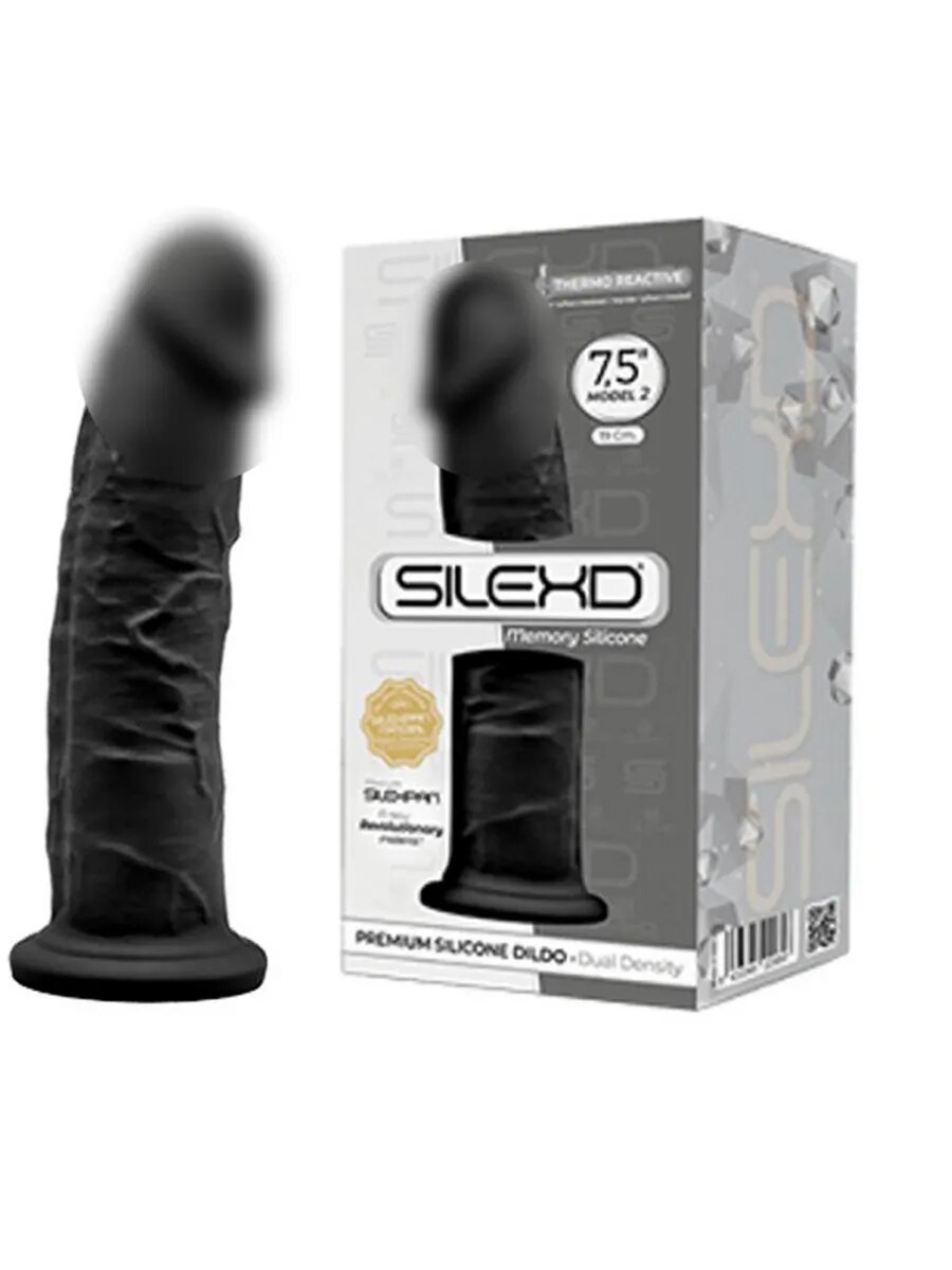 SILEXD Model 2, Фаллоимитатор Model 2 черный 7'5"