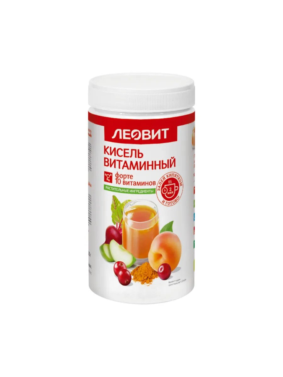 Леовит Кисель Витаминный Форте банка 400 г 1 шт