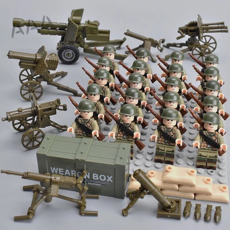 Фигурки военных/Lego Men Military/Лего Солдатики