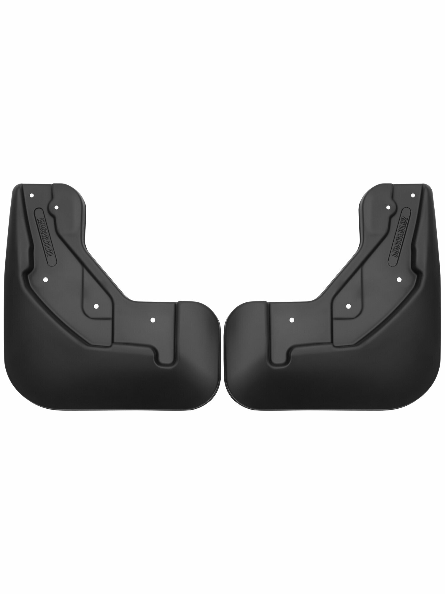 Брызговики передние для HAVAL F7/F7x 2022 - 2024, 2 шт.(standard)