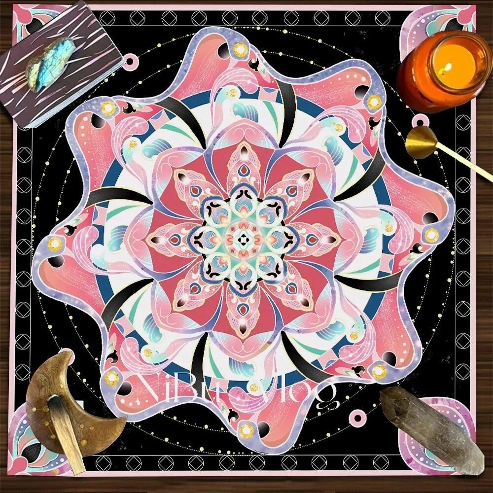 Гадальный инструмент/Скатерть для гаданий на картах Таро 90X90CM