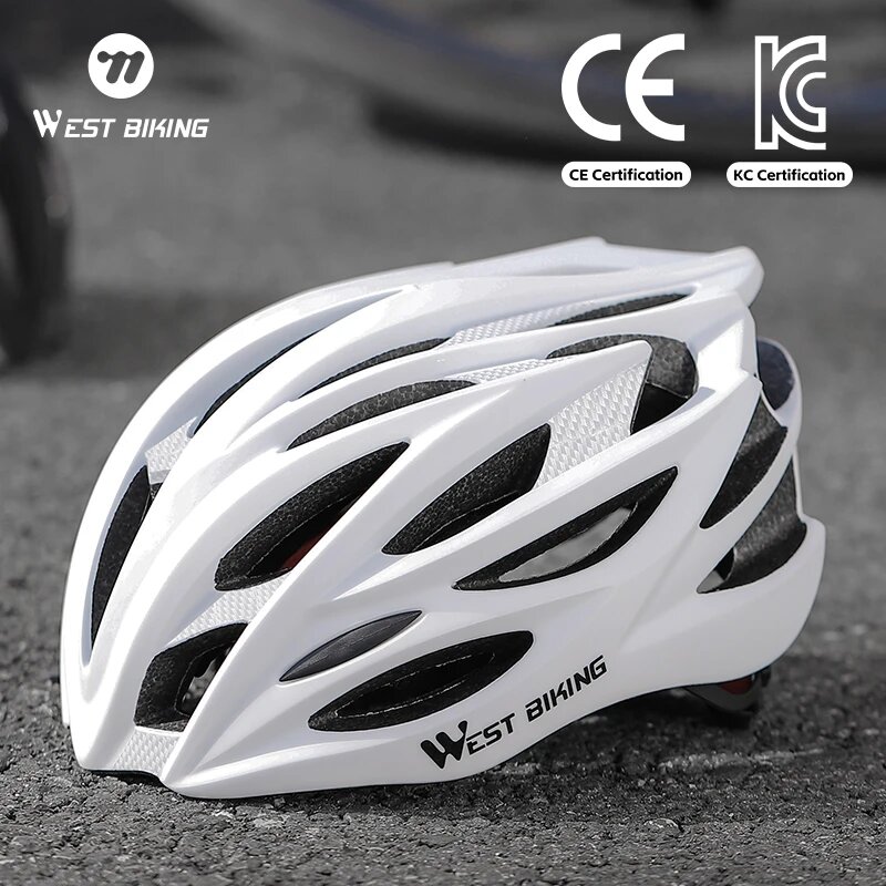 Велошлем West Biking черный, Color: Black