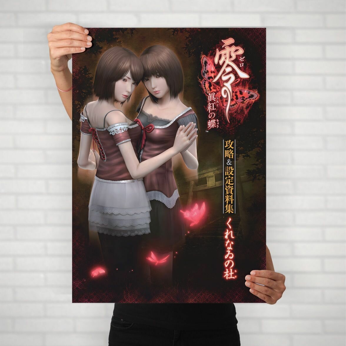 Плакат на стену для интерьера Фатал Фрейм (Fatal Frame 1) - Постер по готической игре Fatal Frame формата А2 (42x60 см)