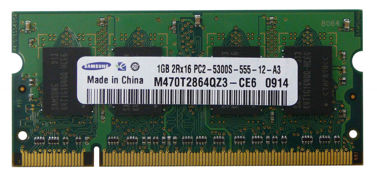 Оперативная память Samsung M470T2864QZ3-CE6 DDRII 1Gb