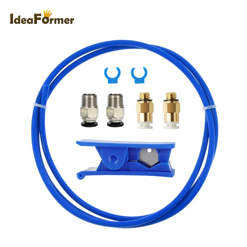 PTFE Трубки для 3D принтера IdeaFormer 1м синие