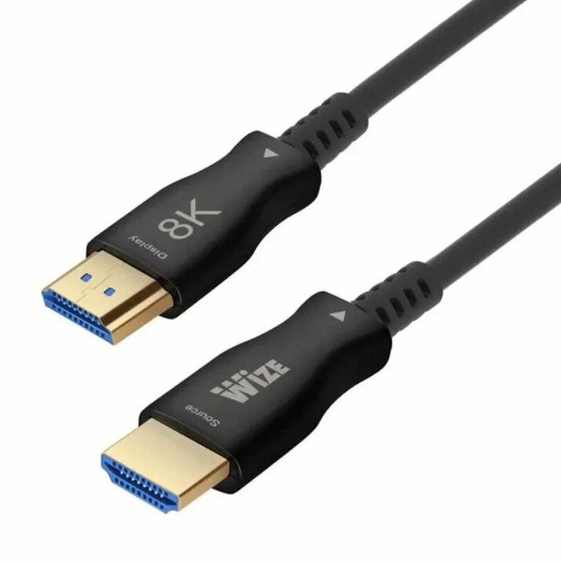 Кабель HDMI - HDMI оптоволоконные Wize AOC-8K-HM-HM-20M 20.0m