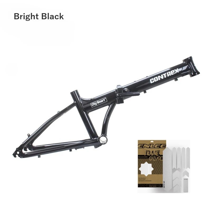 CONTREX Рама для складного велосипеда 20", Bright Black, Черный