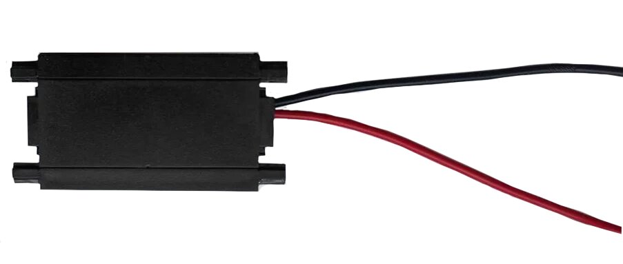 Трековый ввод питания (скрытый) EKS CLARUS 48V для магнитного ультратонкого шинопровода, черный