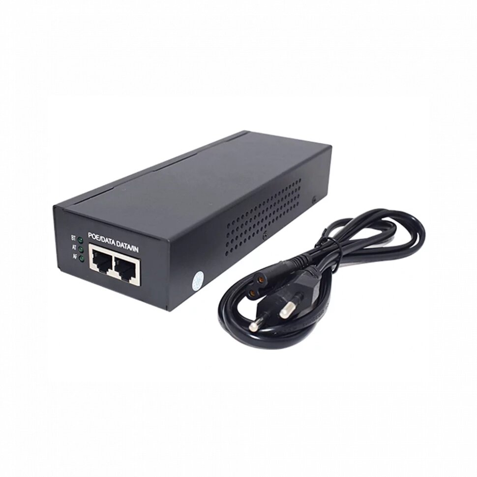 Инжектор PoE Wi-Tek WI-POE58-BT v2, 2.5GE BT 2.5GE Uplink