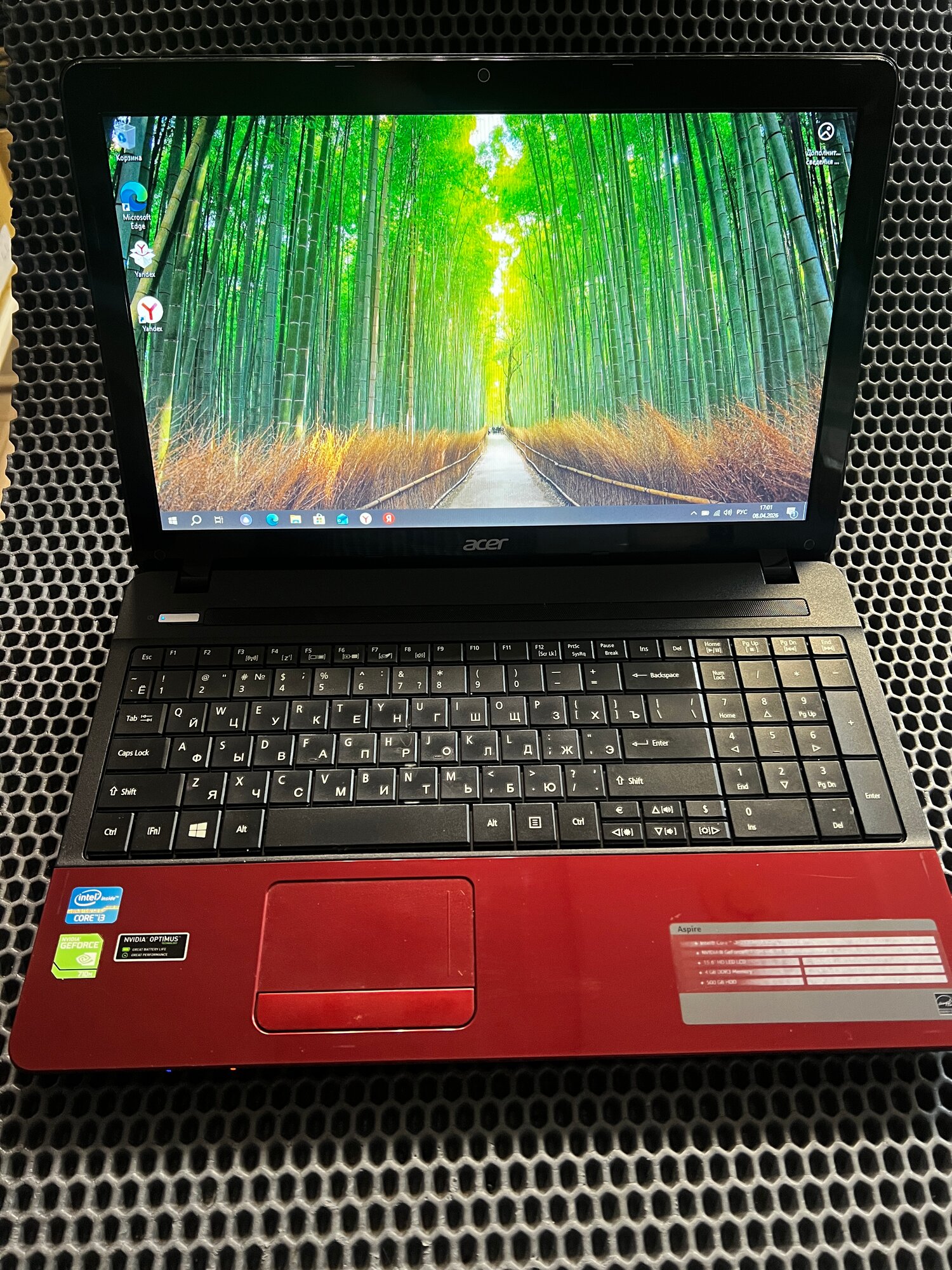 Acer Aspire E1-571G-33124G50Mnrr i3 3120M/8Gb/256/710M 1Gb/WiFi/Win10/15.6"