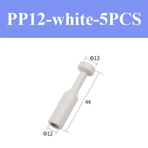 Заглушка пневматическая PP12-white, 5 шт.