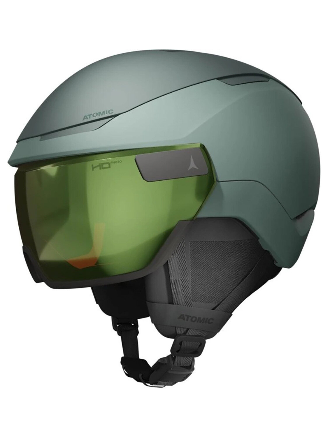 Горнолыжный шлем Atomic Revent GT Amid Visor HD Photo Green Cat. 3-1 24/25 Зелёный, для мужчин , Зеленый