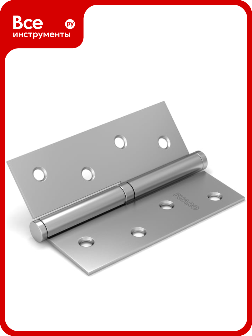 Петля съемная FUARO IN4430SL-BL SN левая 413/BL-4 100x75x2,5 матовый никель, блистер 23971