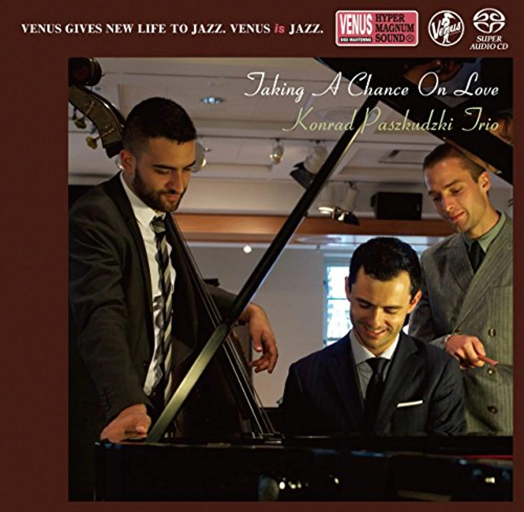 SACD диск Konrad Paskudzki - Taking A Chance On Love (SACD) Япония, 2017