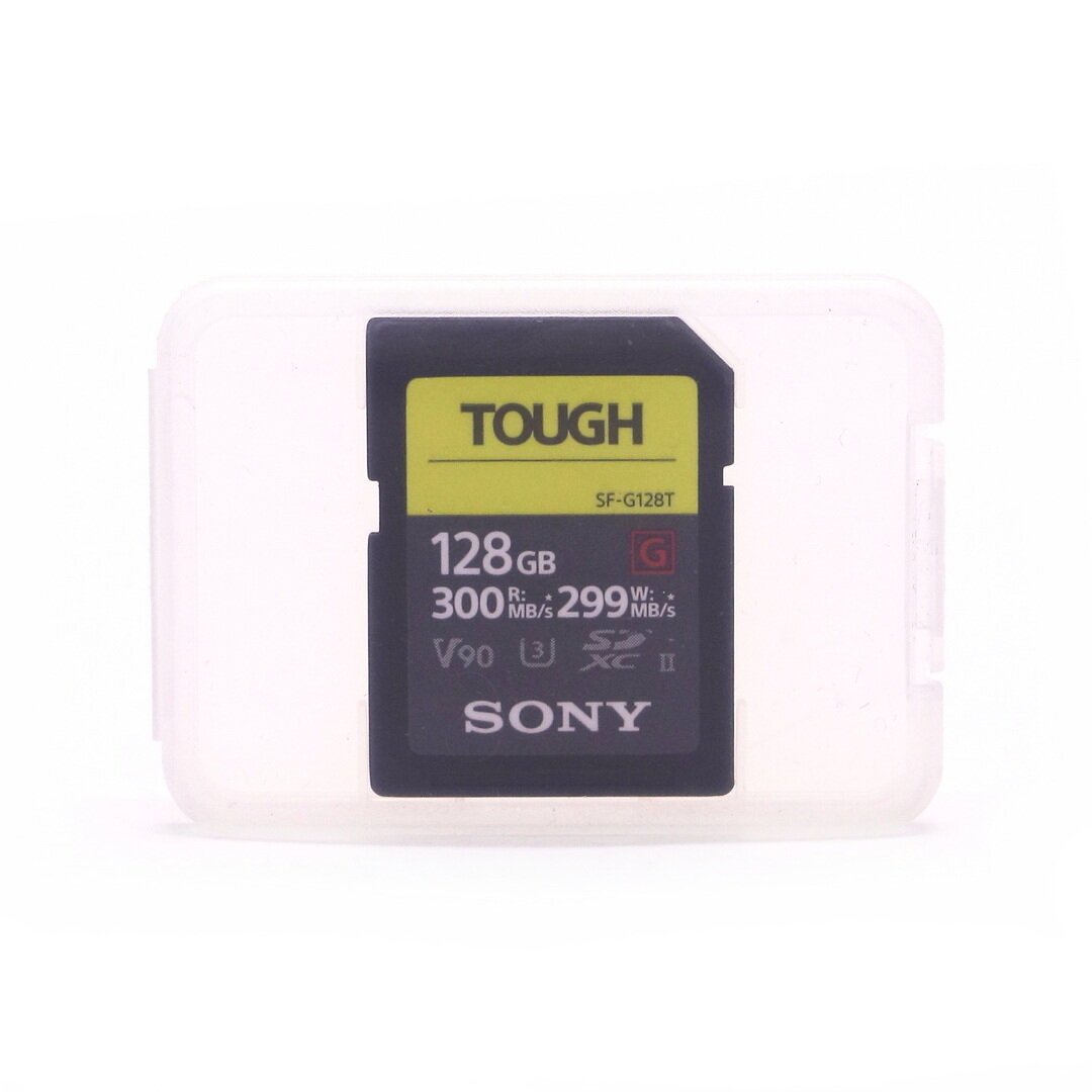 Карта памяти SDXC 128GB Sony SF-G TOUGH UHS-II U3 V90 299/300 MB/s (SF-G128T)
