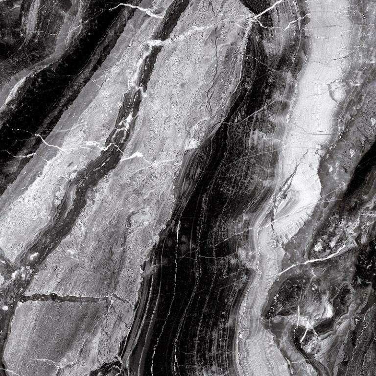 Керамогранит Velsaa Ониче RP-129777 Черный полированный 60x60 см