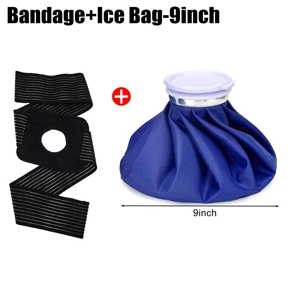 Ледяной пакет 9 дюймов с бандажом, синий, Set H-2PCS