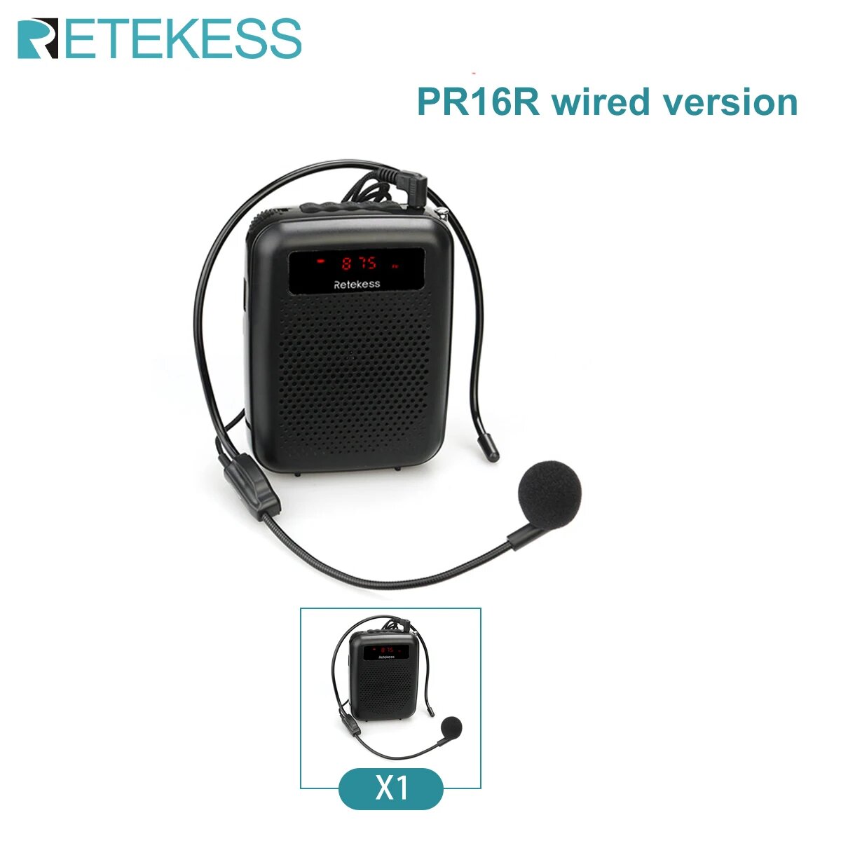 RETEKESS PR16R проводной мегафон