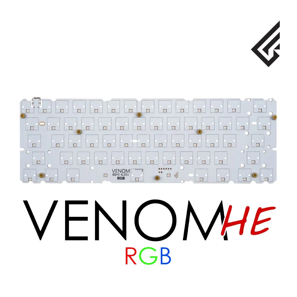 Магнитная клавиатура Geonworks Venom60HE RGB HE 7U