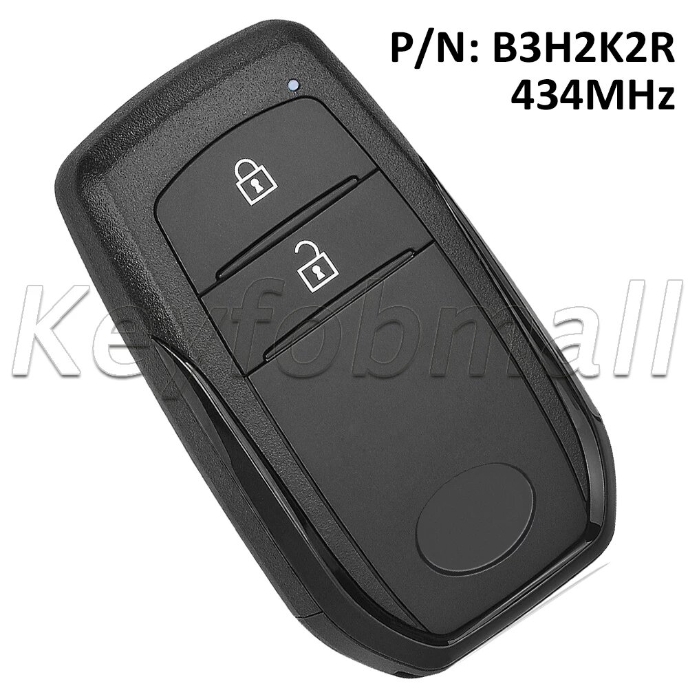 Умный брелок-ключ DIYKEY B3H2K2R 434 МГц для Toyota Corolla Cross Yaris RAV4 2023 2024 8990H-K0050 NCF29A1M HITAG AES 4A Chip